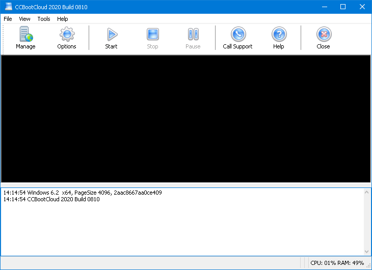 CCBoot Cloud wiki - Tools menu