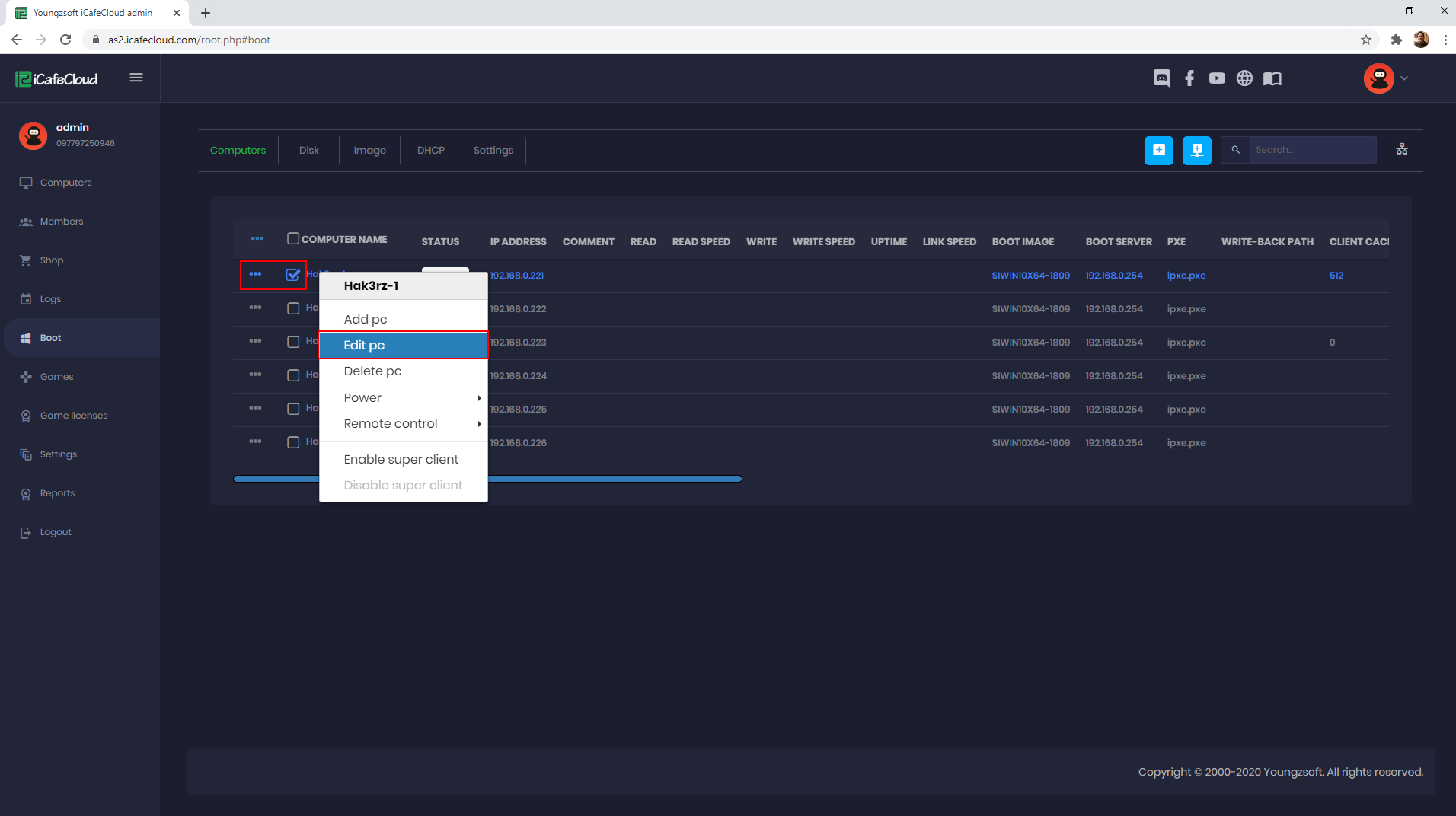 CCBoot Cloud wiki - Blue Screen for 8111E NIC