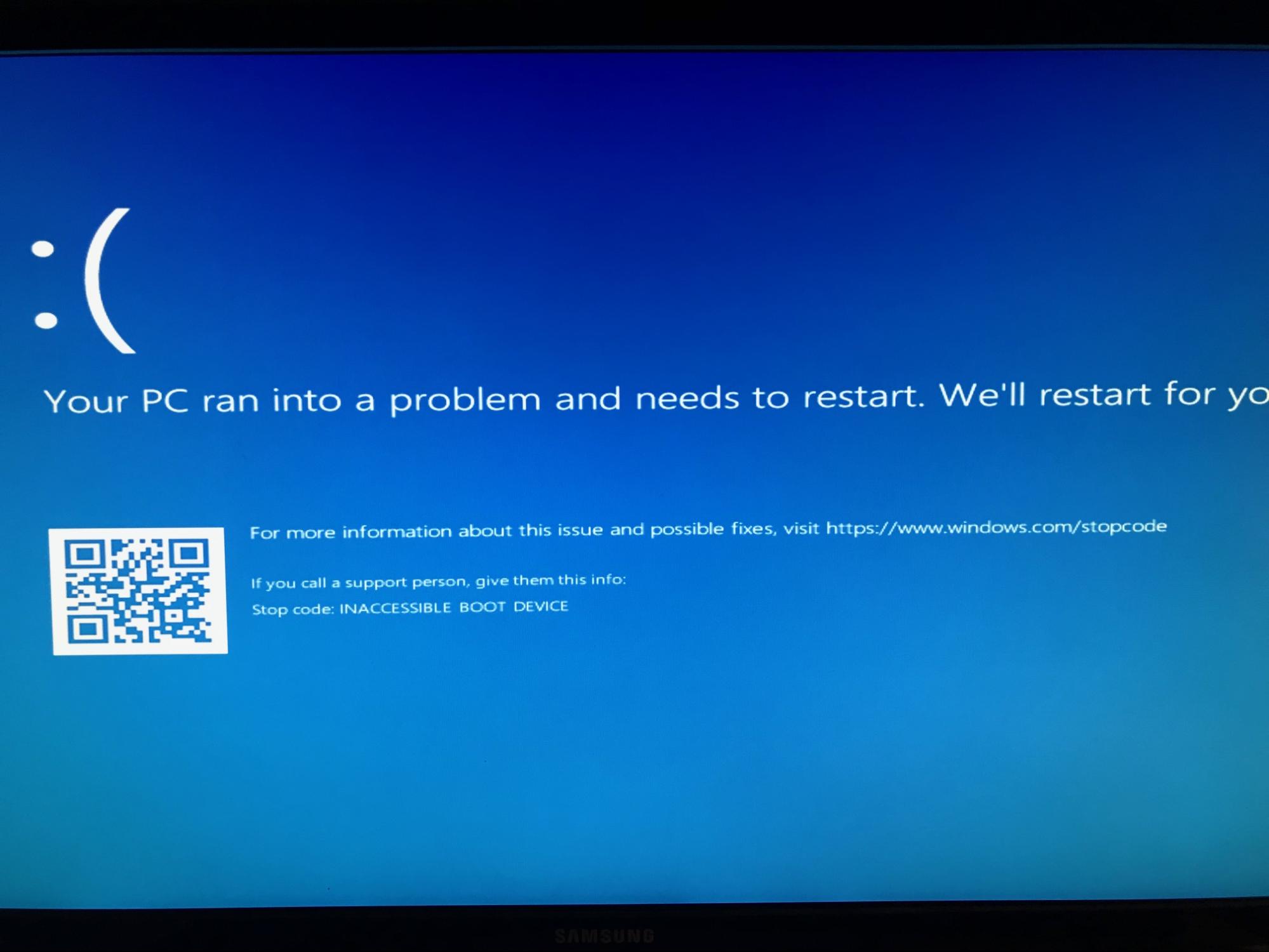CCBoot Cloud wiki - Client BSOD after uploading the image