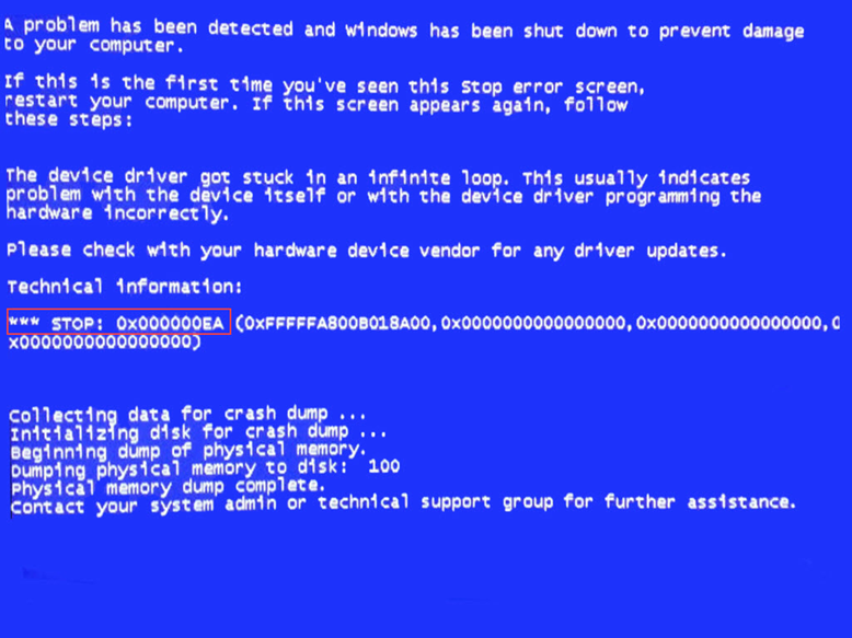 CCBoot Cloud wiki - Client BSOD solutions