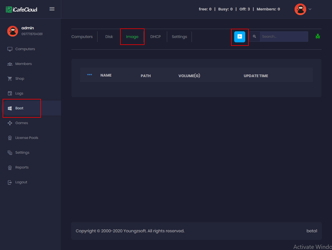 CCBoot Cloud wiki - Hardware profile