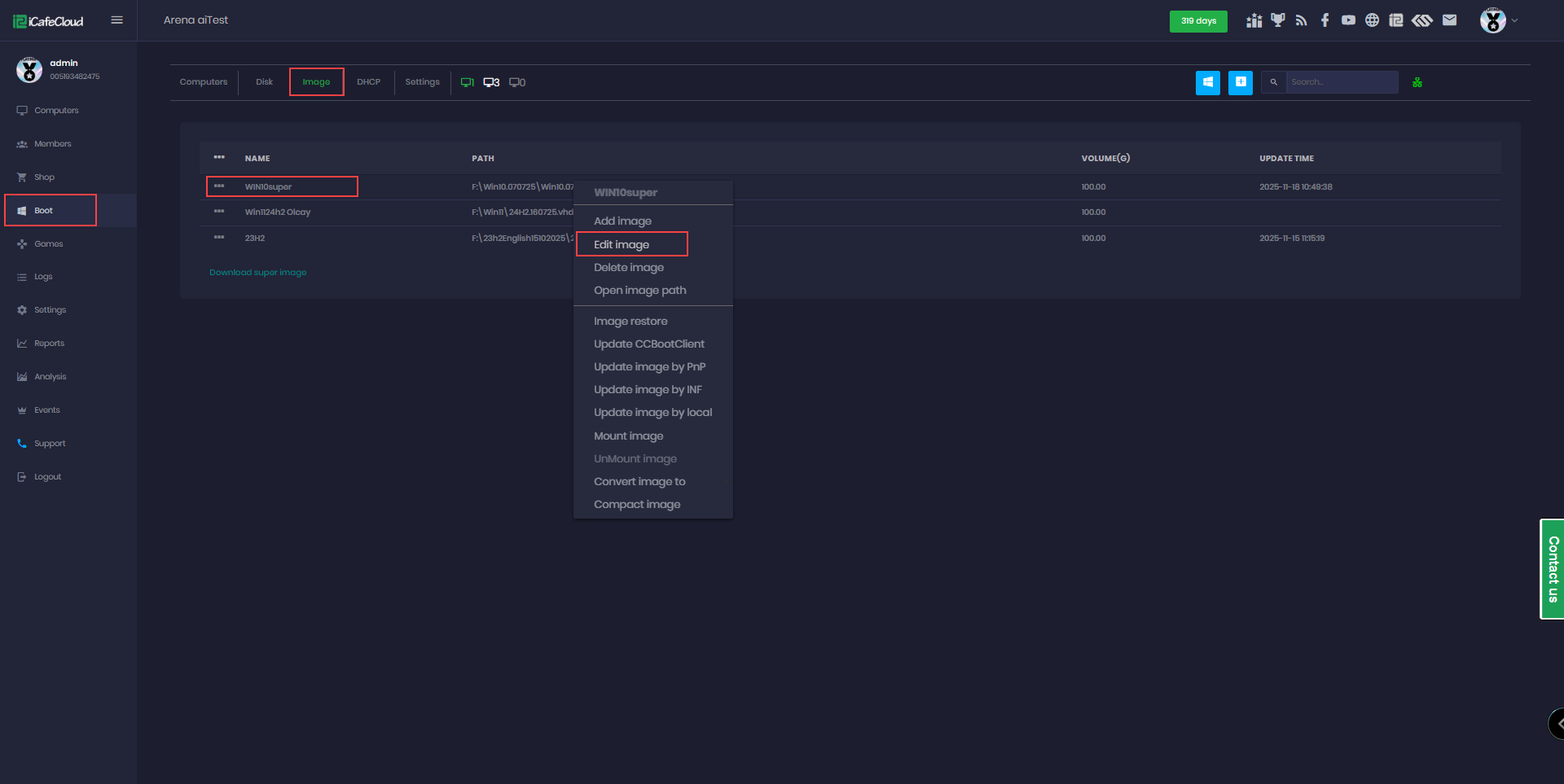 CCBoot Cloud wiki - NIC optimization