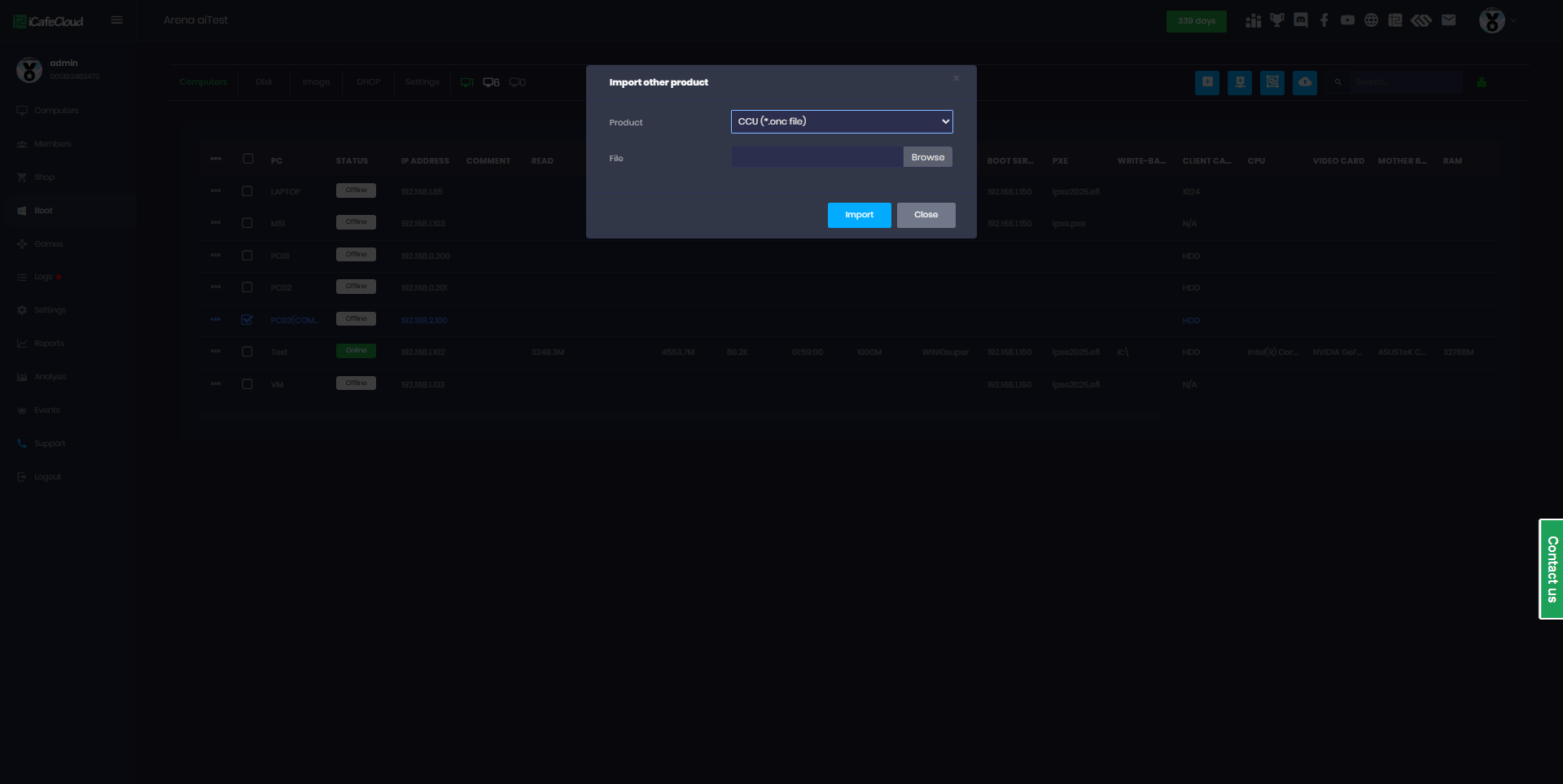CCBoot Cloud wiki - Super client