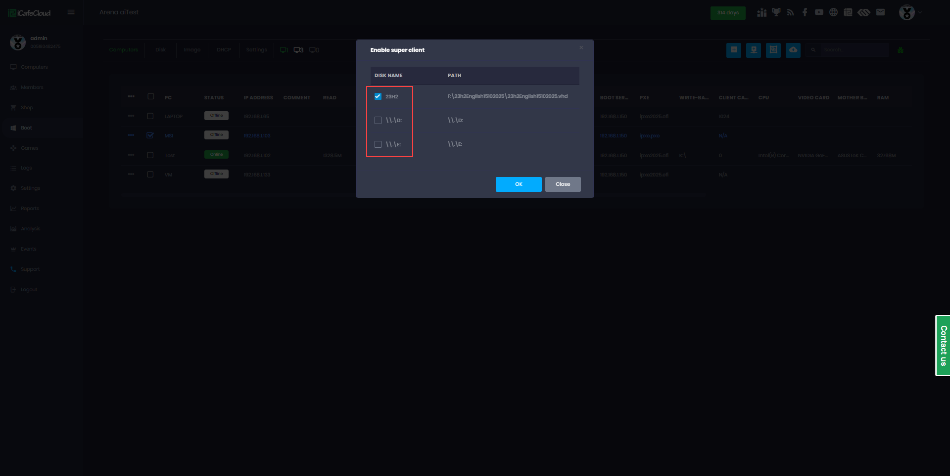 CCBoot Cloud wiki - Install PUBG mobile