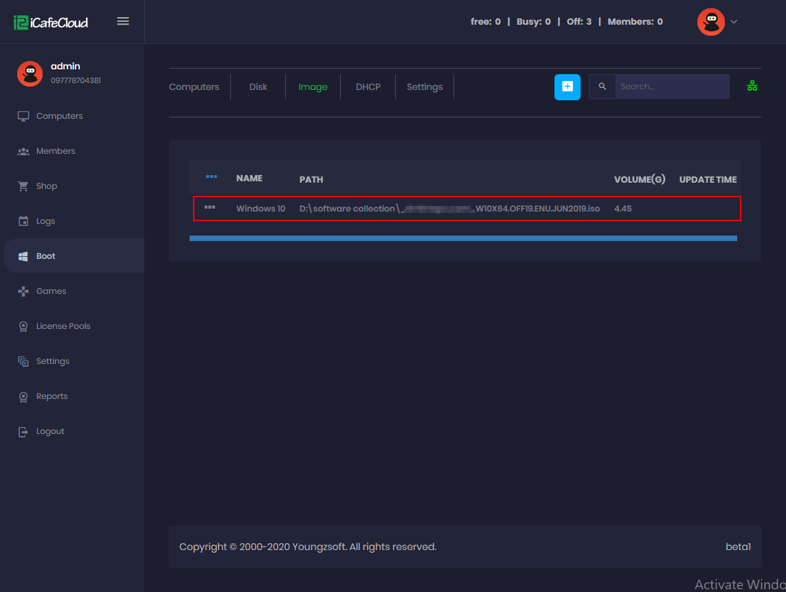 CCBoot Cloud wiki - Upload image failed