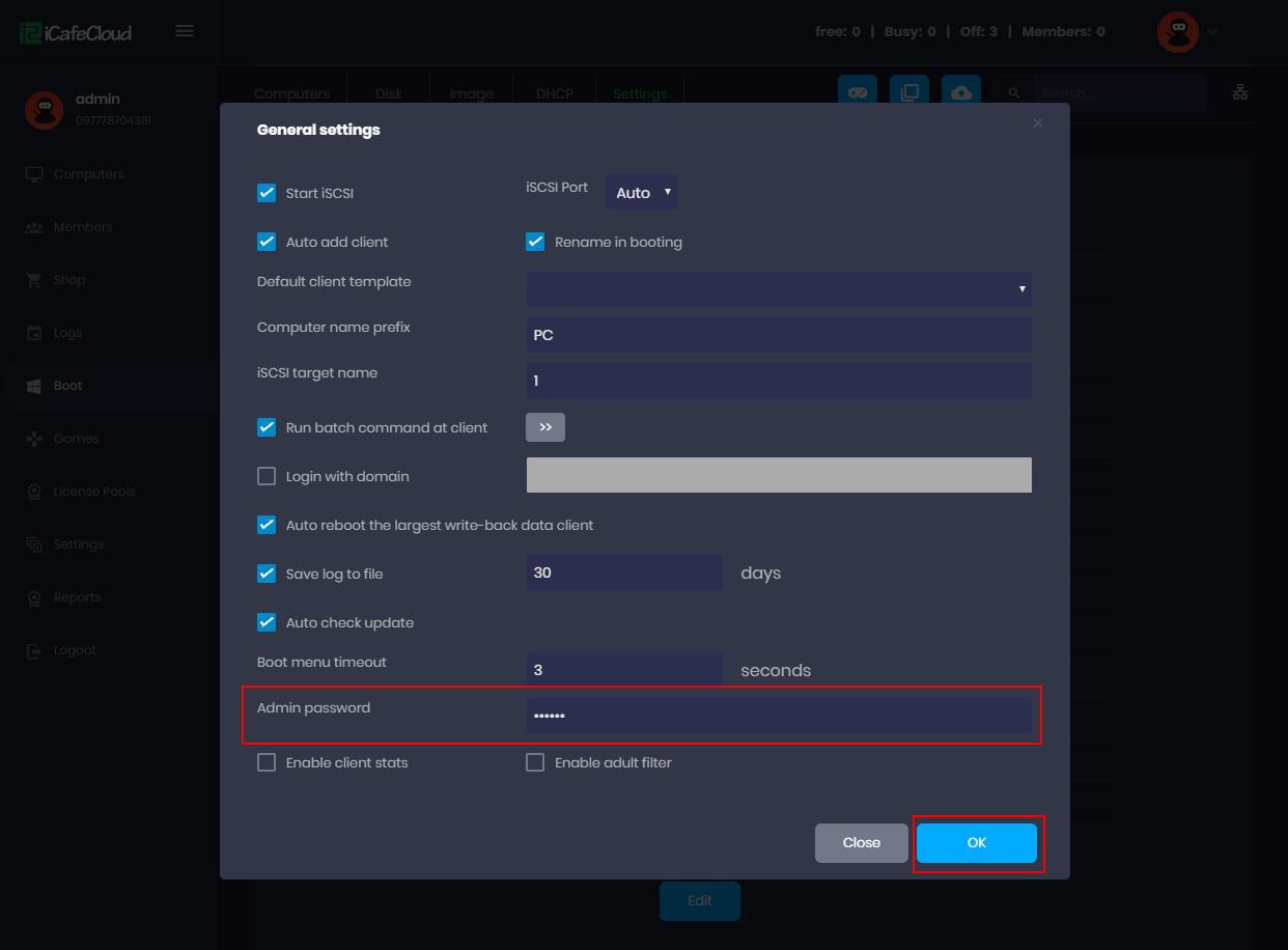 CCBoot Cloud wiki - Work as CCDISK