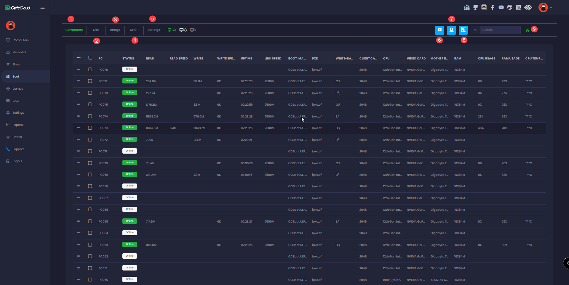 CCBoot Cloud wiki - Add NIC drivers to image