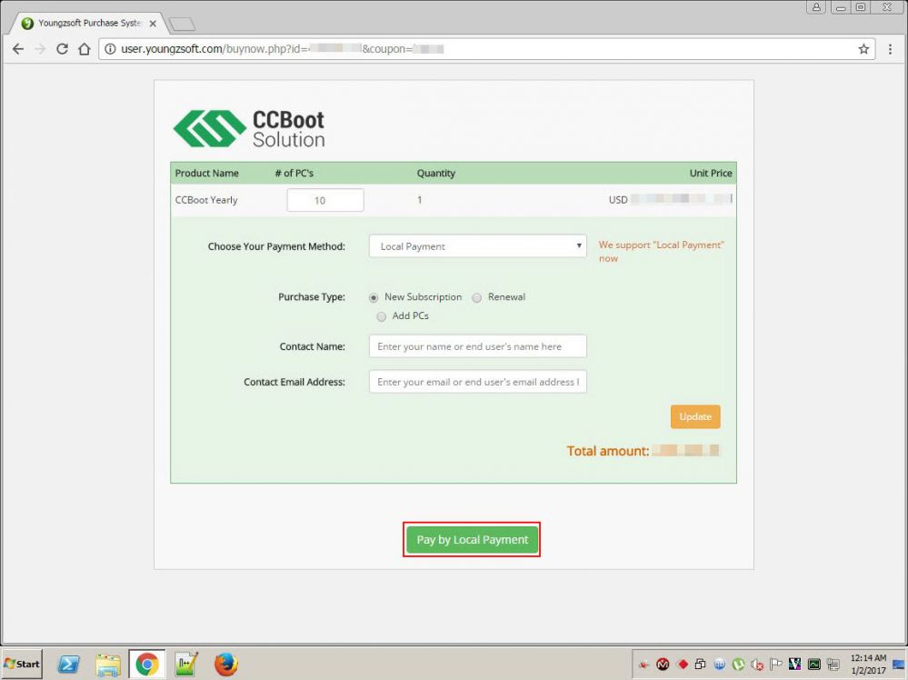 CCBoot Cloud wiki - Work as CCDISK
